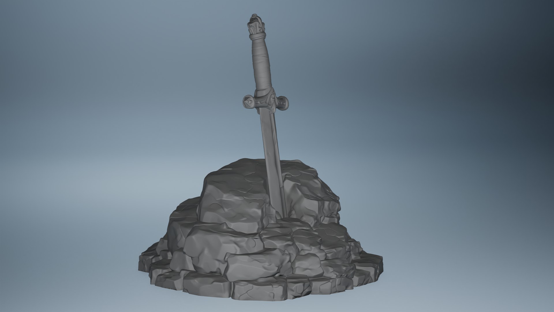 3D Excalibur Statue - STL File For 3D Printing - TurboSquid 2546176
