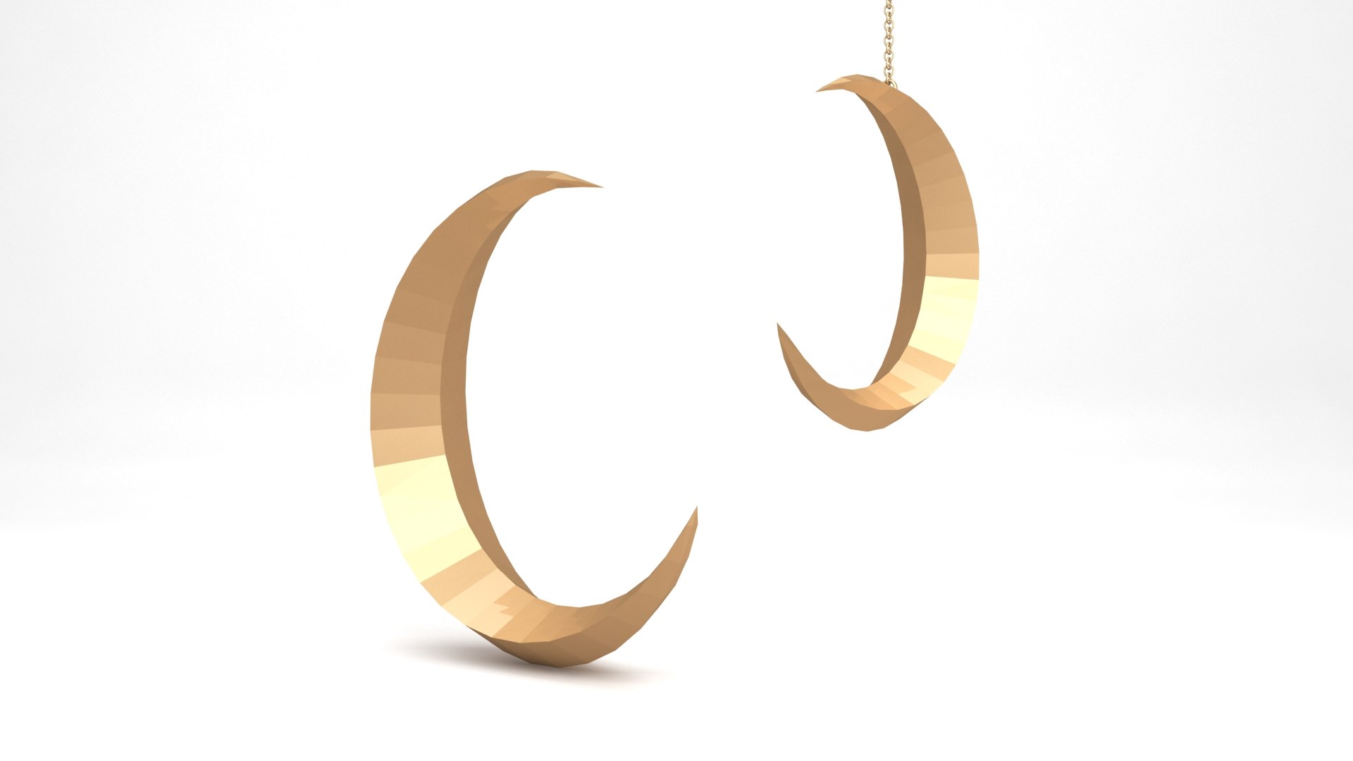 3D Crescent V1 Model - TurboSquid 1784478