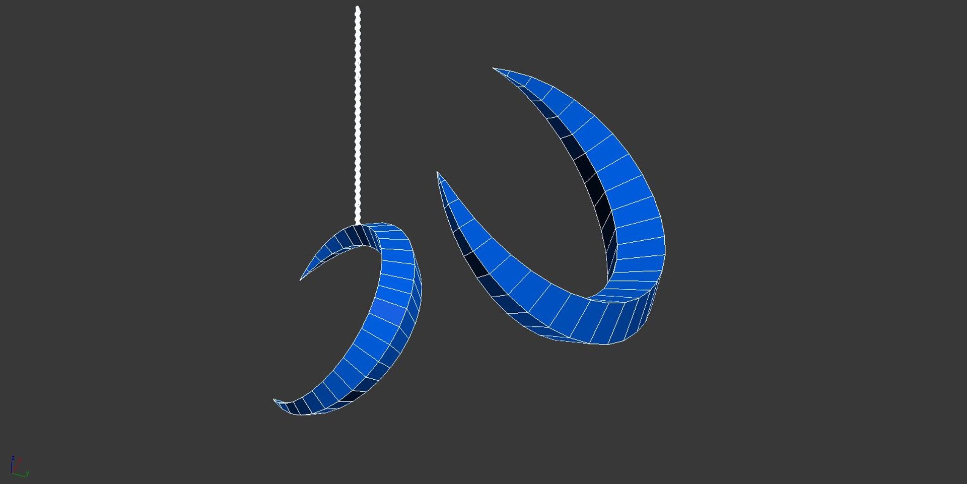 3D Crescent V1 Model - TurboSquid 1784478