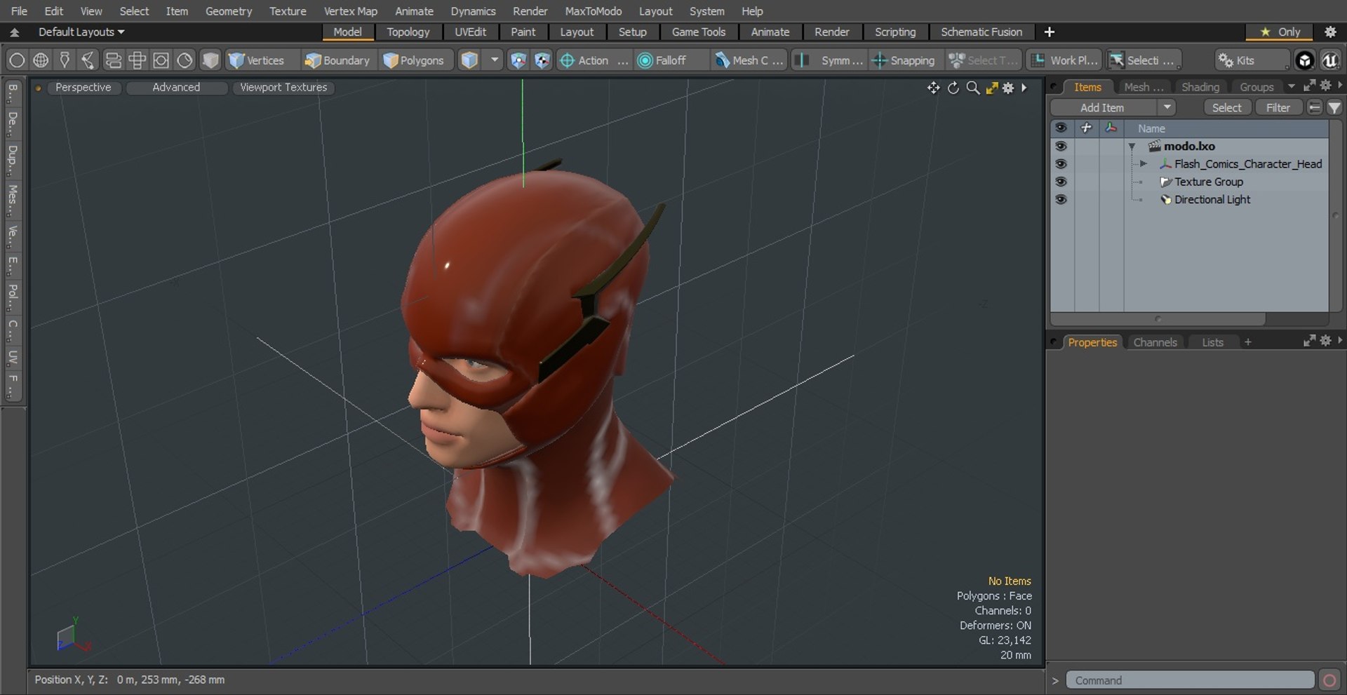 Prohibits Flash DC - Flash Comics Character Head 3D - TurboSquid 2054863