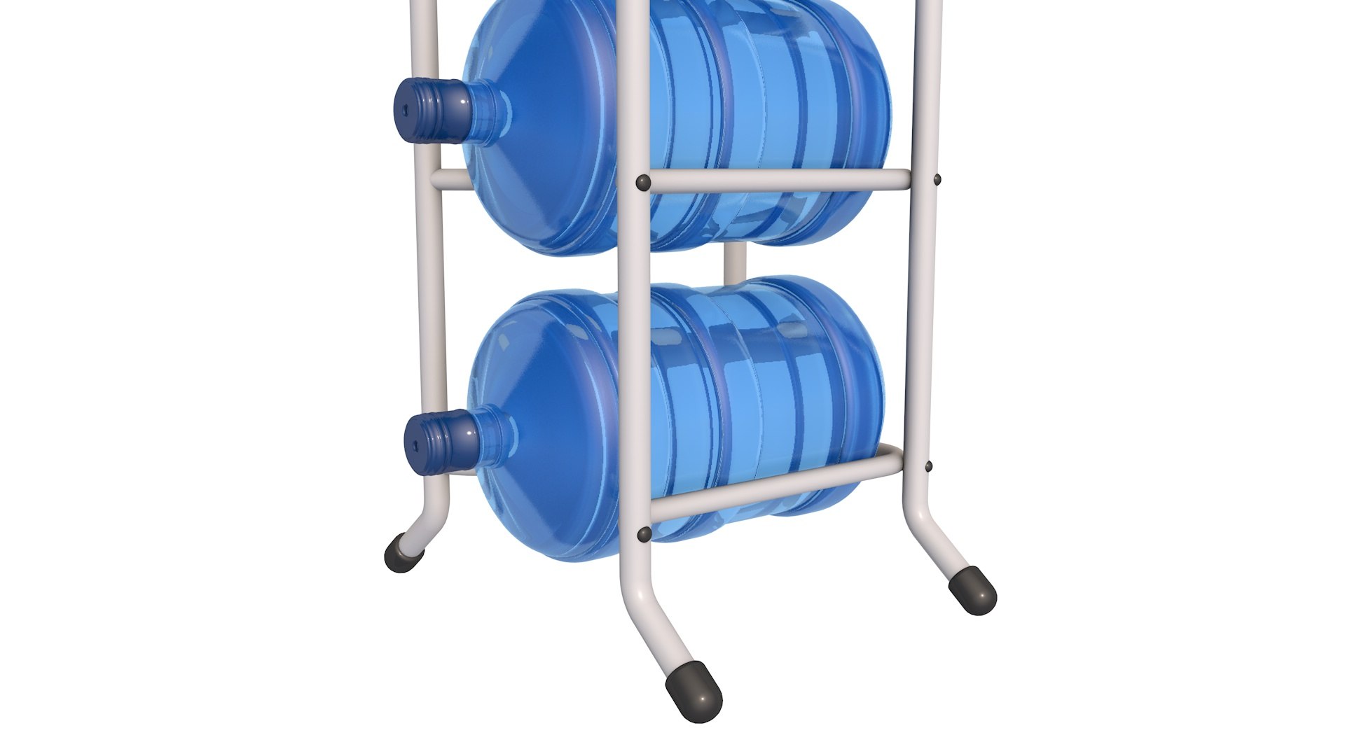 3D model Bottle Rack white 3D - TurboSquid 1753599