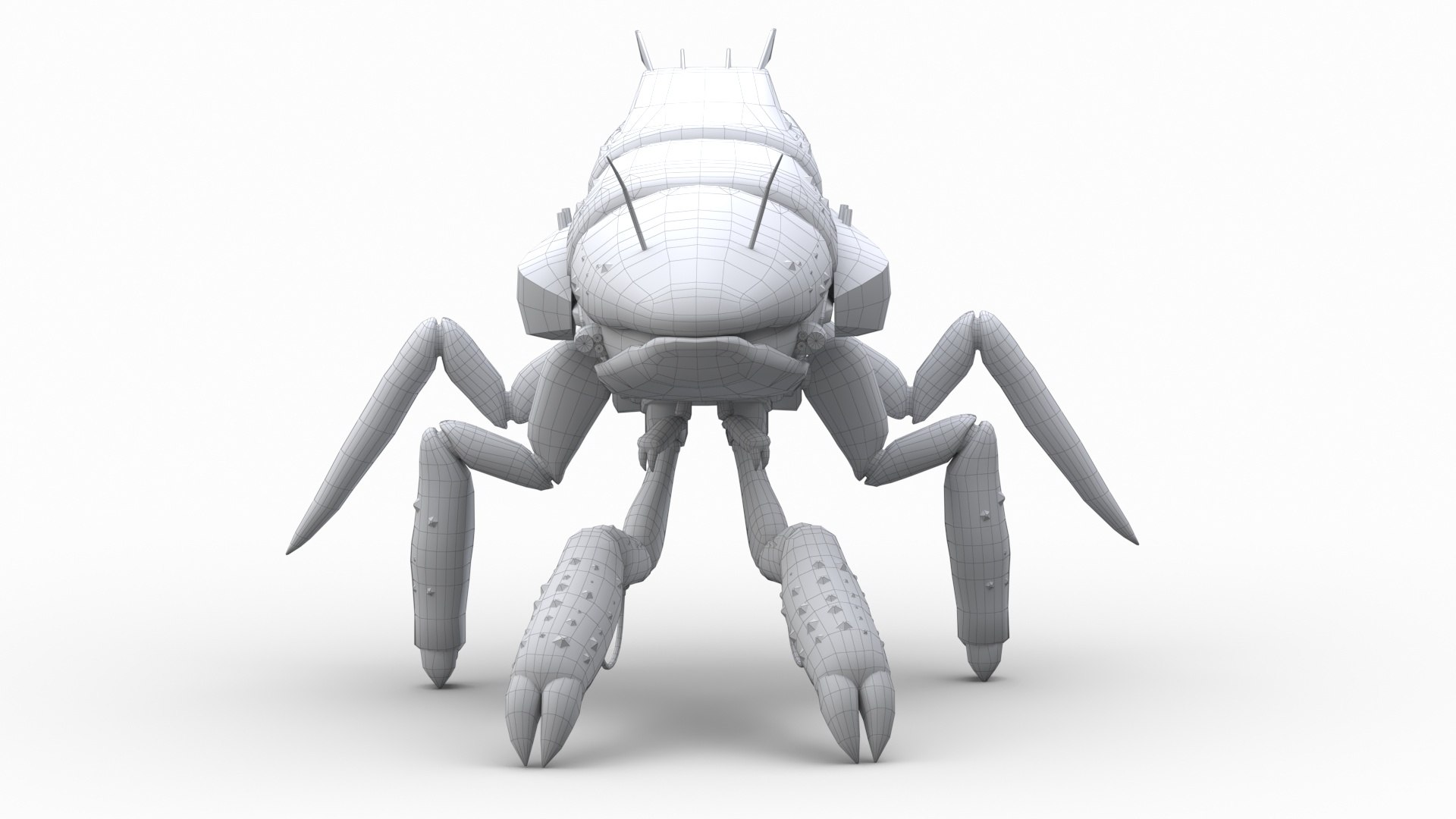 3D Model 3D Alien Mech - TurboSquid 1941725