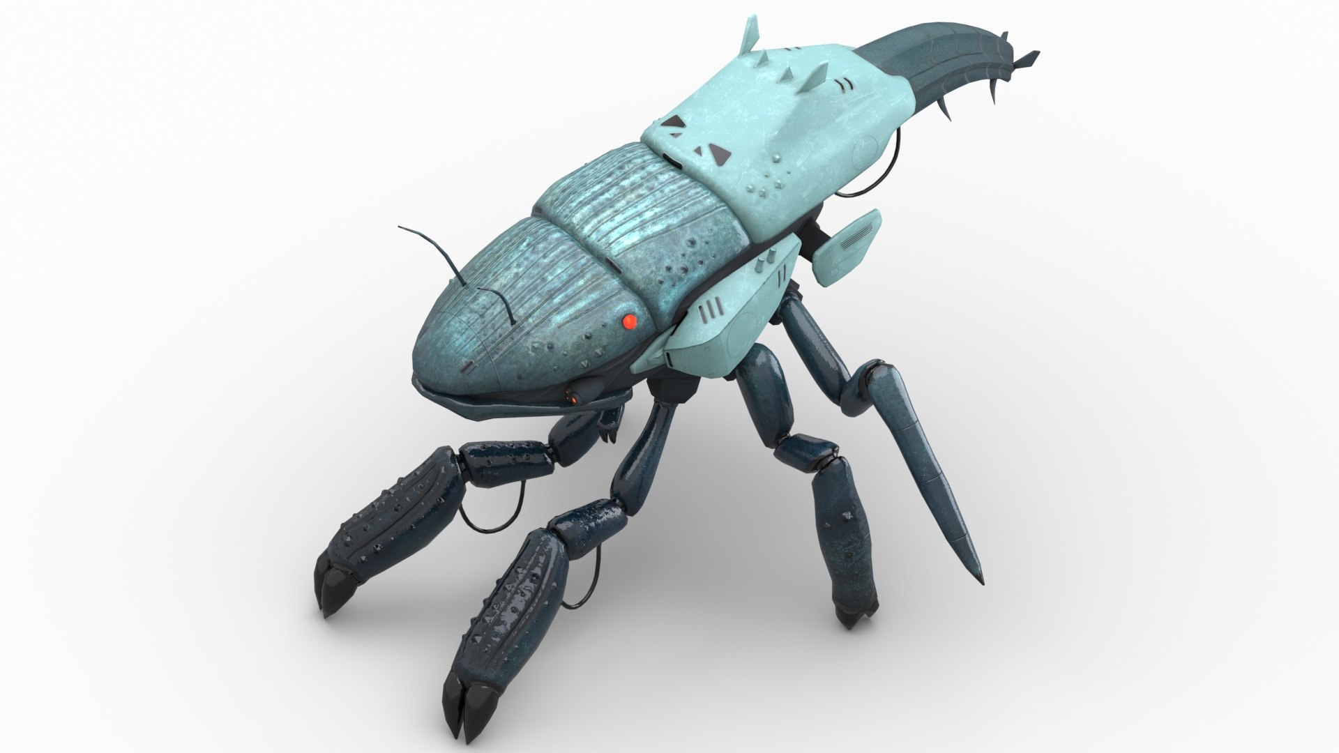 3D Model 3D Alien Mech - TurboSquid 1941725