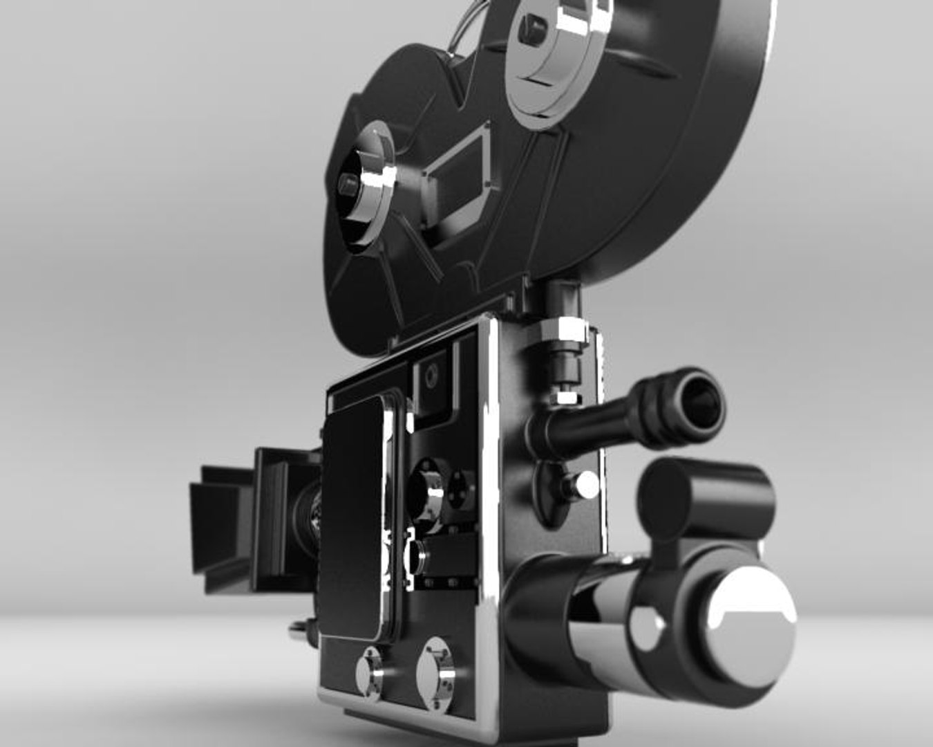 3d Old Camera Model