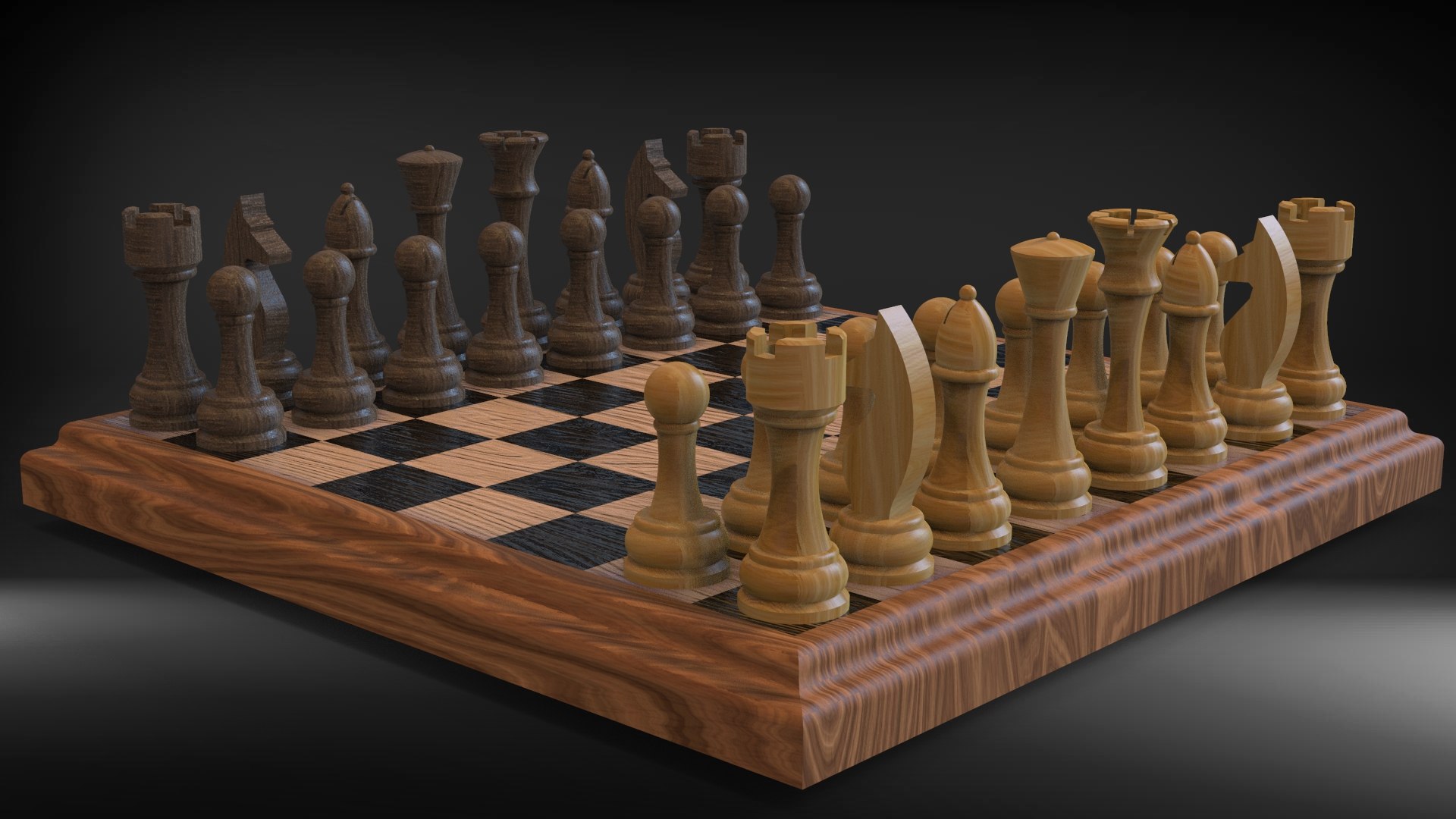 3D Chess - TurboSquid 1691843
