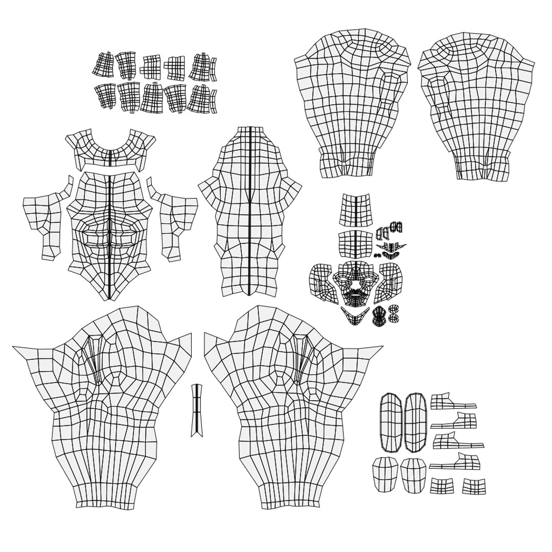 Space Fighter 3D Model - TurboSquid 2415106