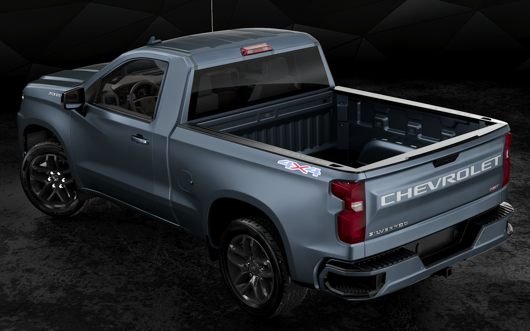 2019 chevrolet silverado regular 3D model - TurboSquid 1419946
