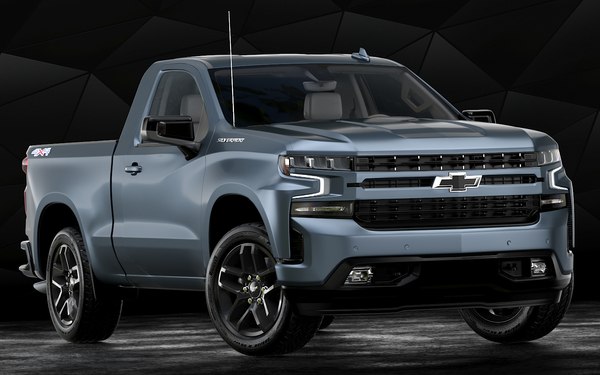 modelo 3d Chevrolet Silverado Regular RST 2019 - TurboSquid 1419946