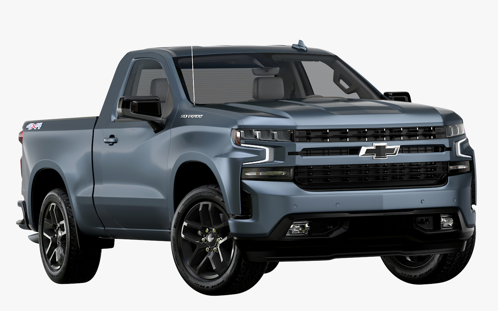 modelo 3d Chevrolet Silverado Regular RST 2019 - TurboSquid 1419946