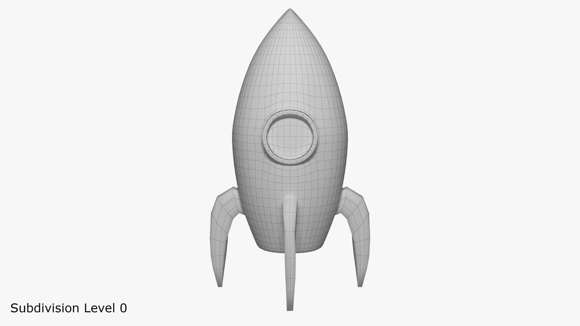 Rocket ship 3D model - TurboSquid 1669566