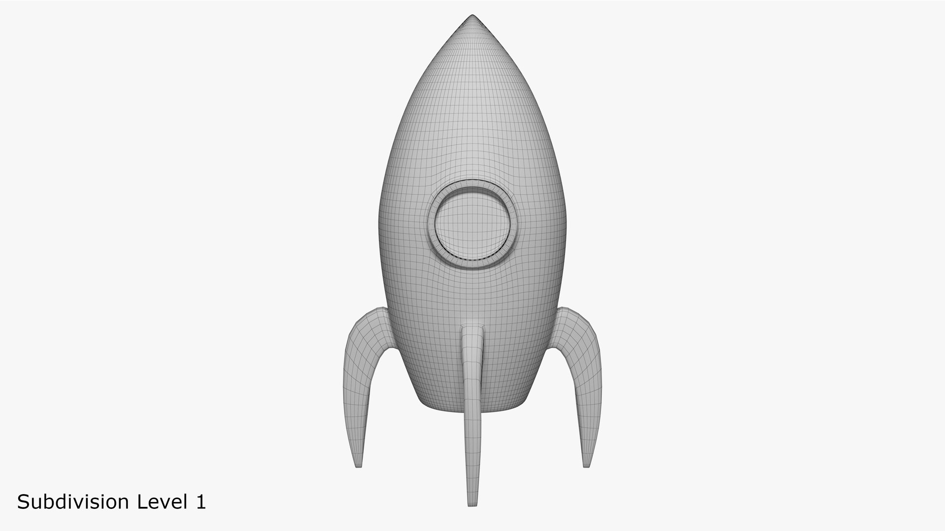 Rocket Ship 3D Model - TurboSquid 1669566