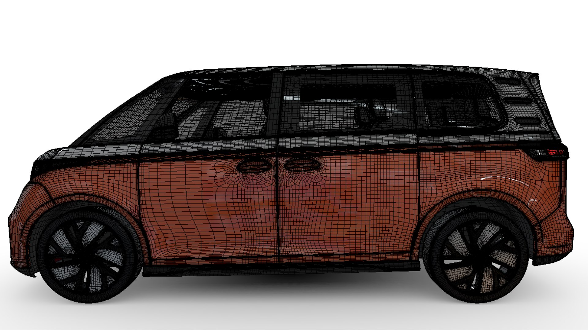 Volkswagen Id Buzz 3D Model - TurboSquid 2317210