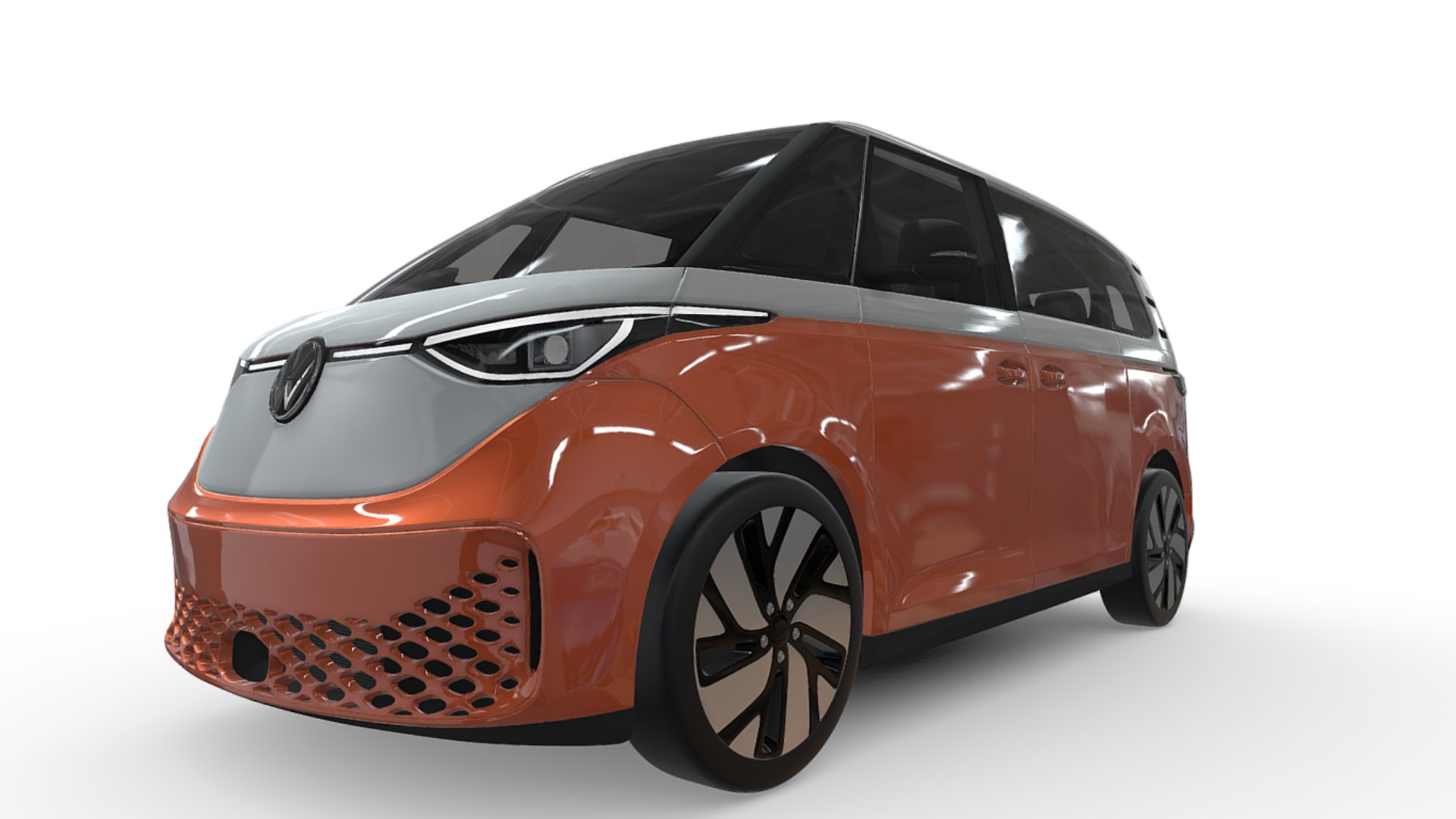 Volkswagen Id Buzz 3D Model - TurboSquid 2317210