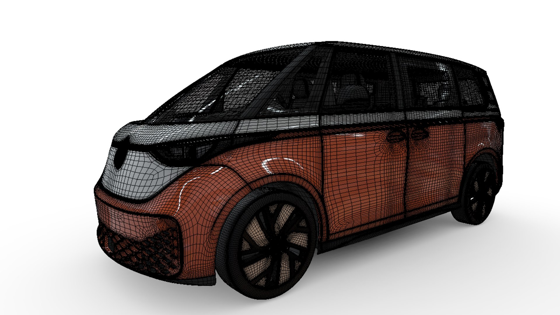 Volkswagen Id Buzz 3D Model - TurboSquid 2317210