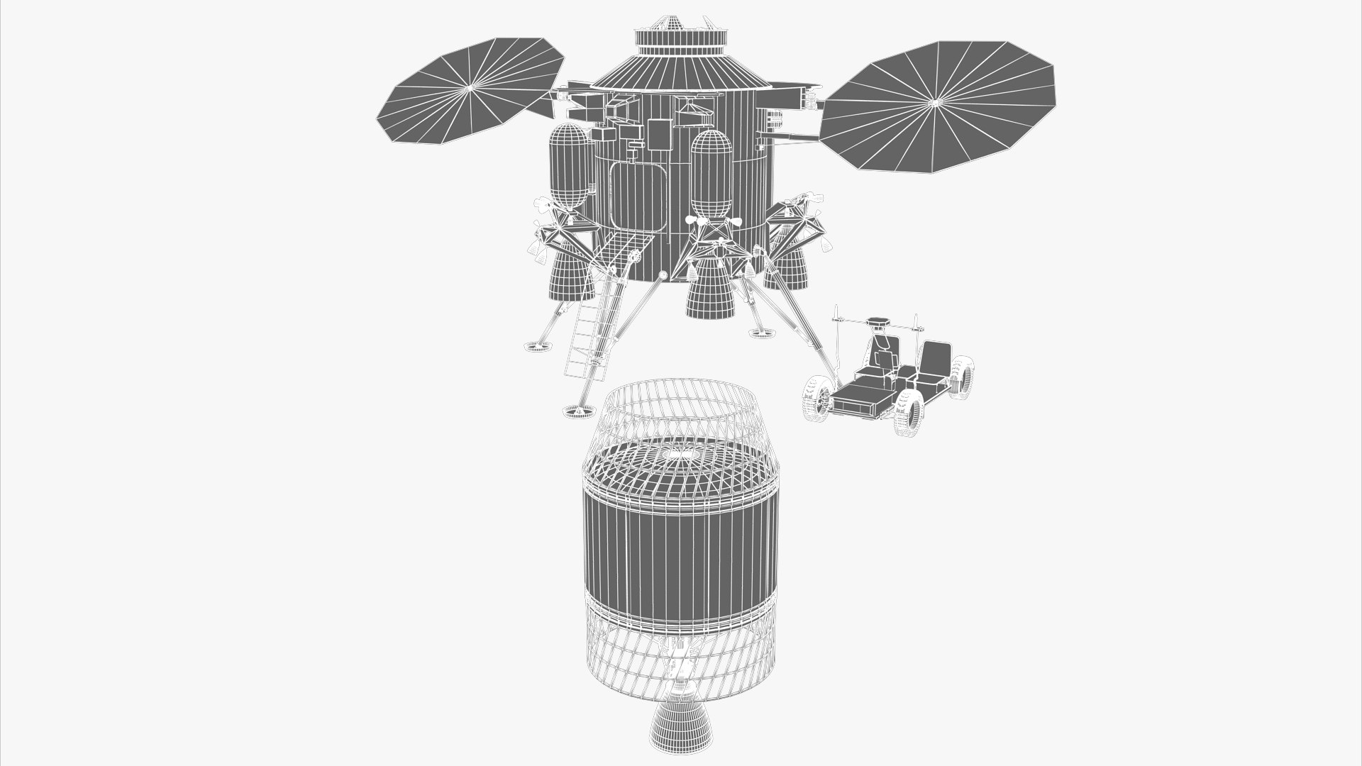 Chinese Lunar Lander 3D Model - TurboSquid 2129969