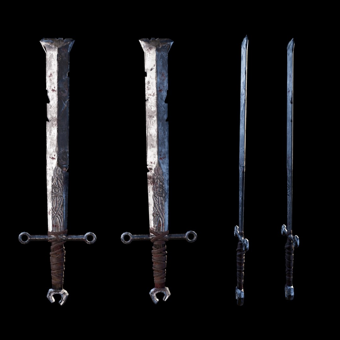 3D Fantasy Sword - TurboSquid 1952143