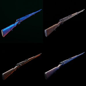Long Rifle 3D Models for Download | TurboSquid