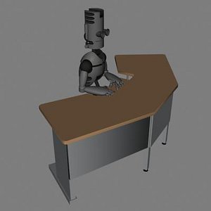 3D News-Desk Models | TurboSquid