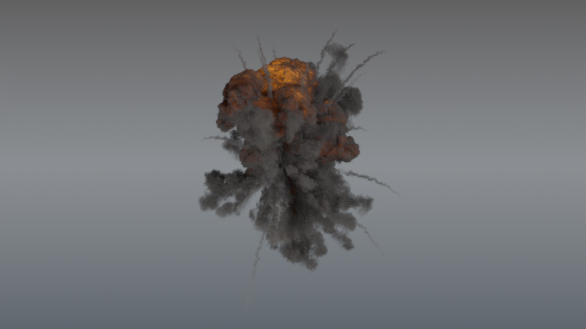 Aerial Explosion Trails 02 - Vdb 3D Model - TurboSquid 2234300