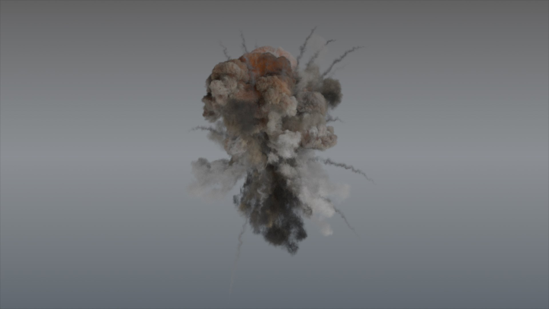 Aerial Explosion Trails 02 - Vdb 3D Model - TurboSquid 2234300