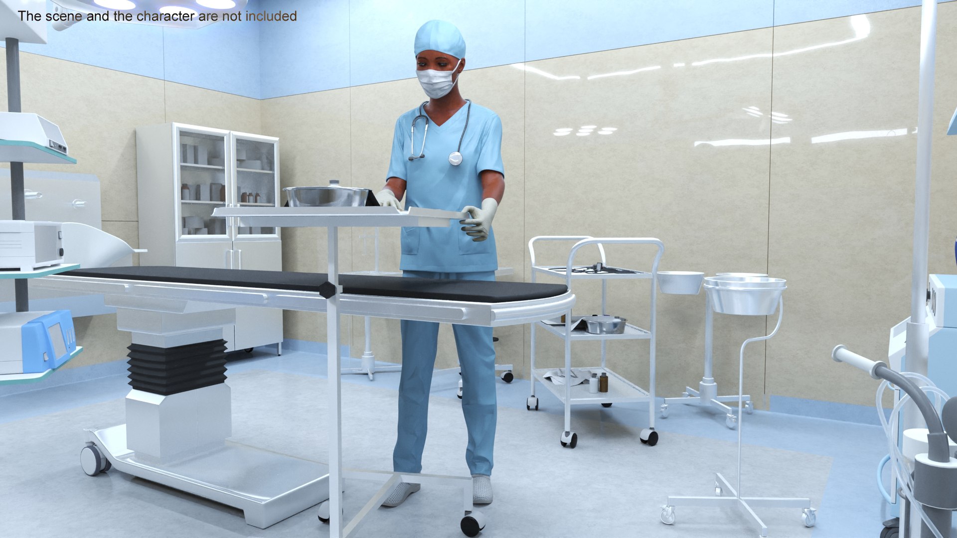 Healthcare Professional Scrubs Uniform 3D - TurboSquid 2203517