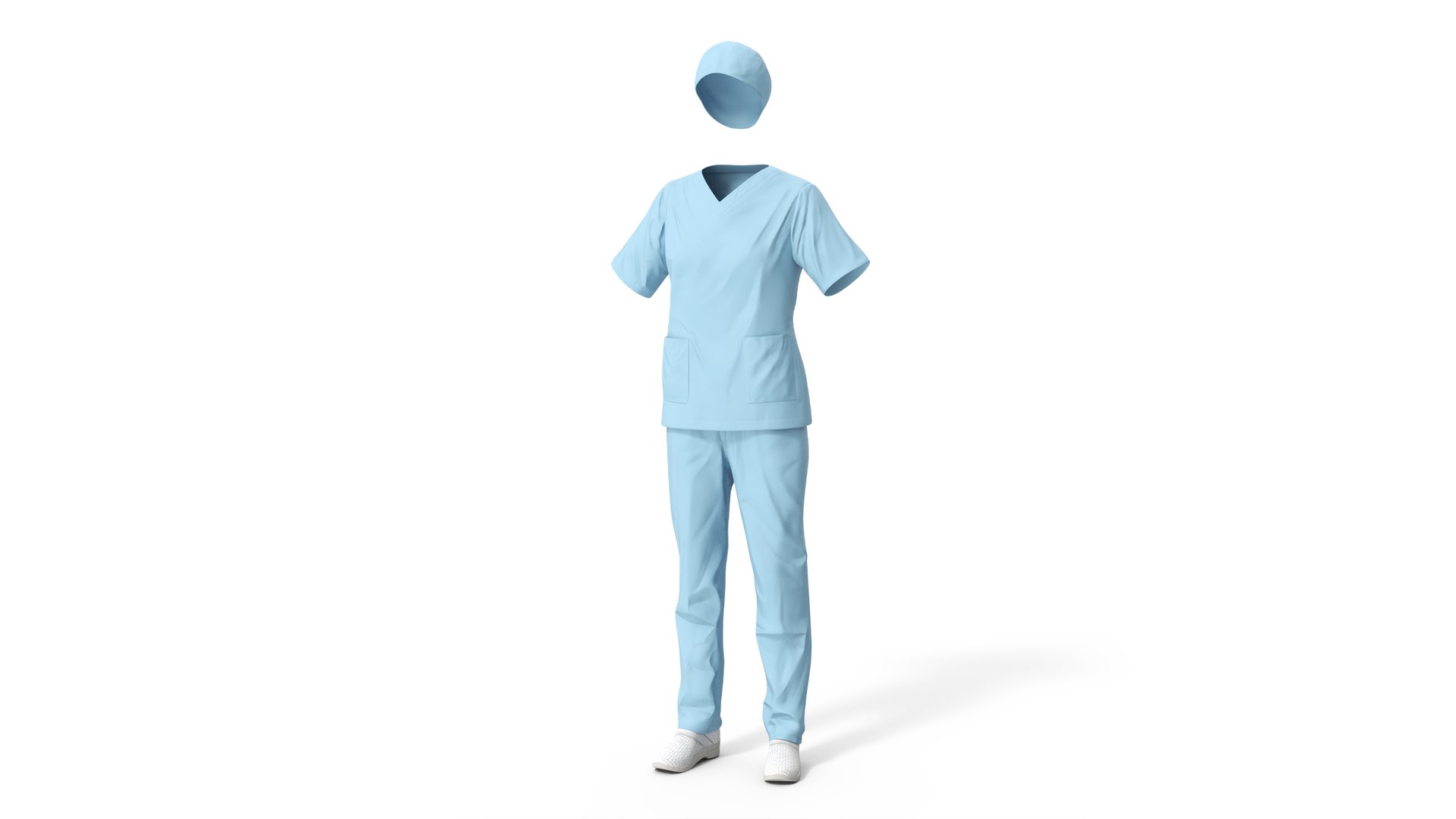 Healthcare Professional Scrubs Uniform 3D - TurboSquid 2203517