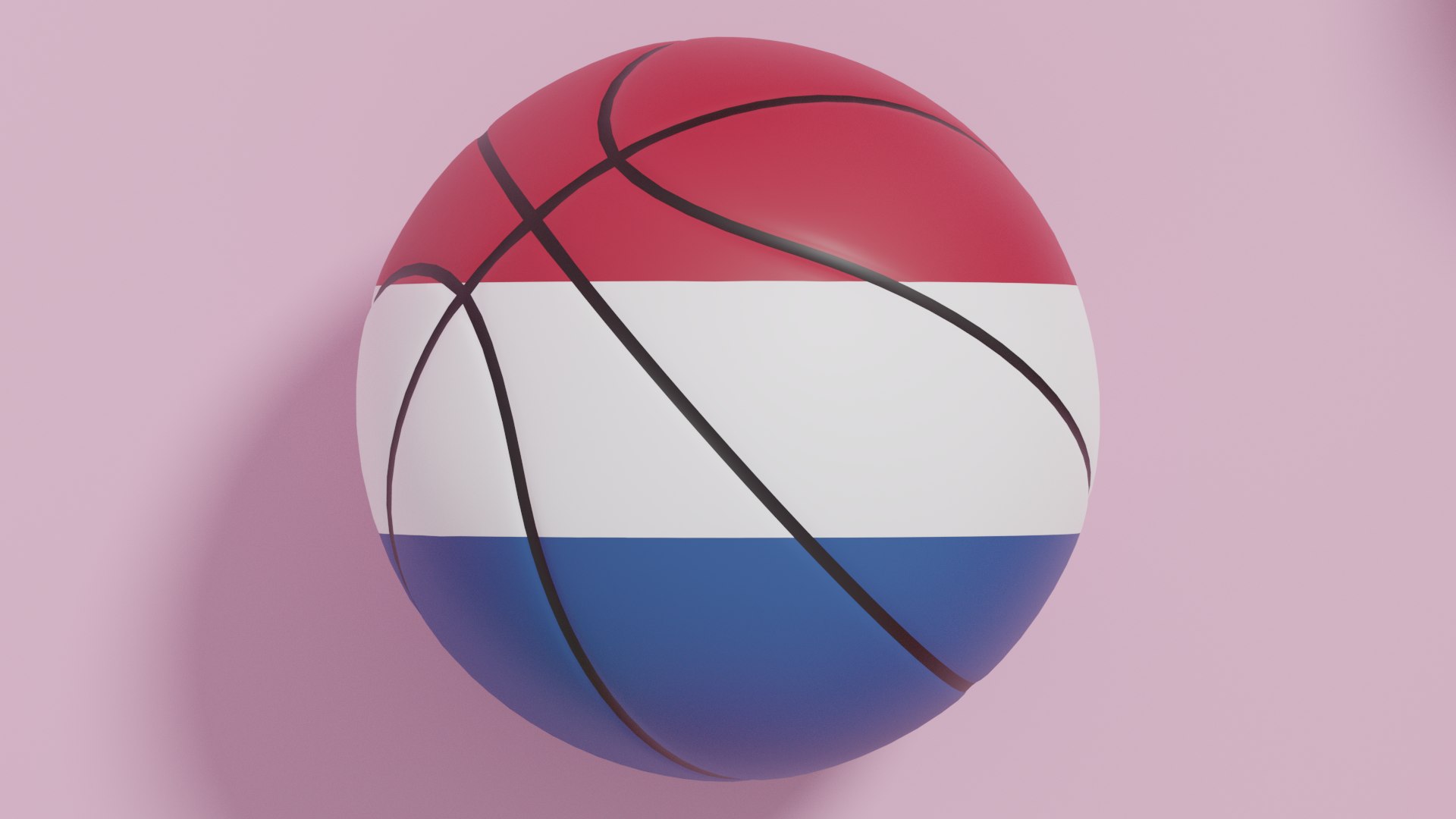 Flag Basketball Ball Collection 3D model - TurboSquid 1877572