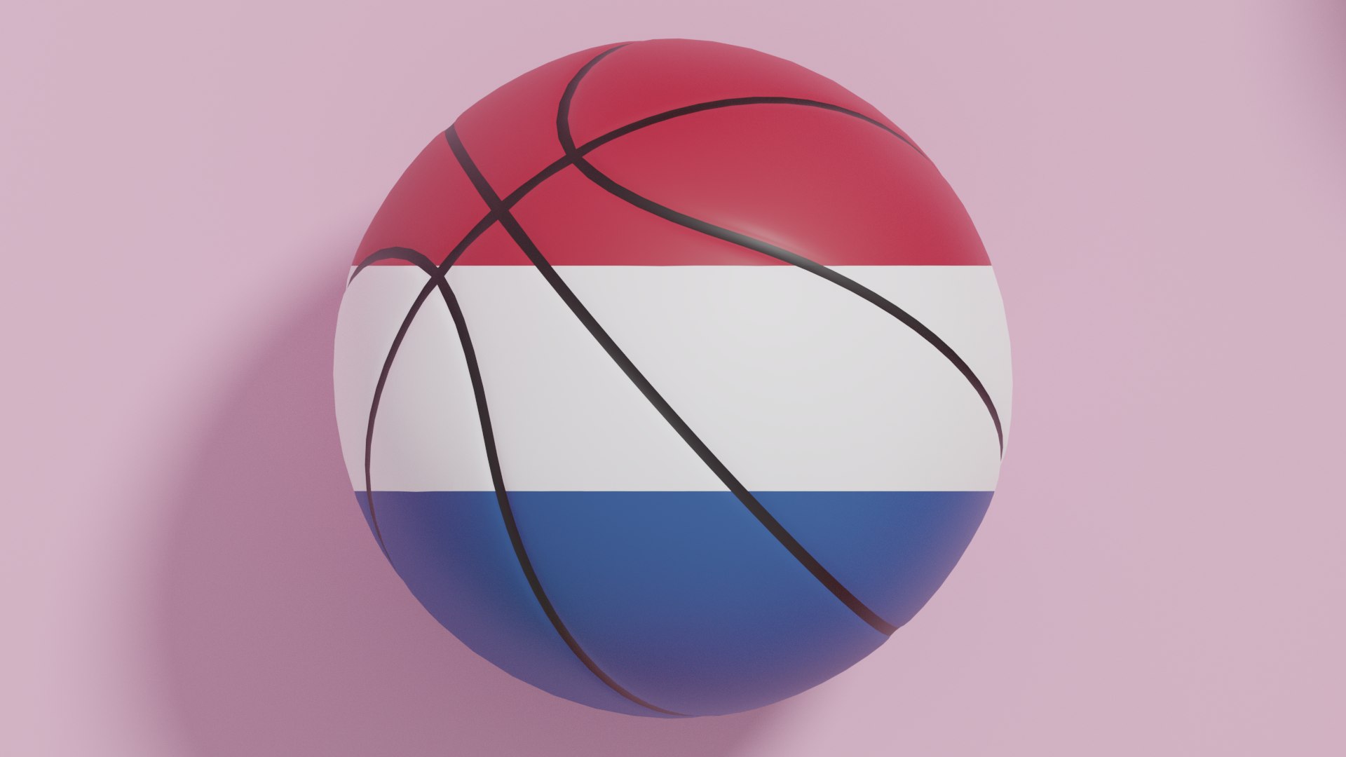 Flag Basketball Ball Collection 3D model - TurboSquid 1877572