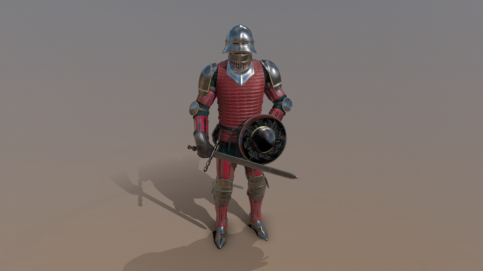 3D Knight Male Character - TurboSquid 1666562