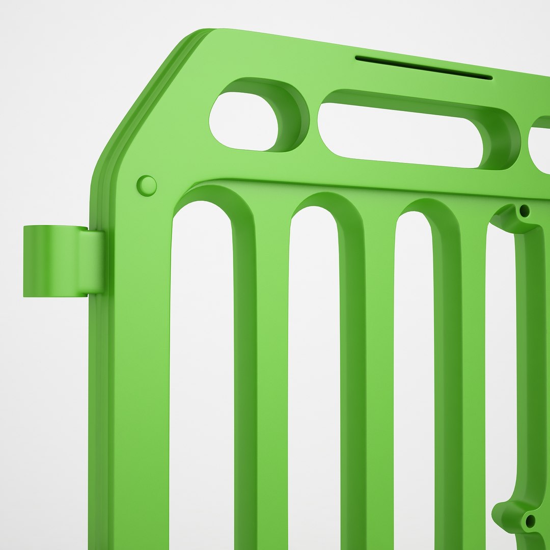 Plastic Crowd Control 3d Model