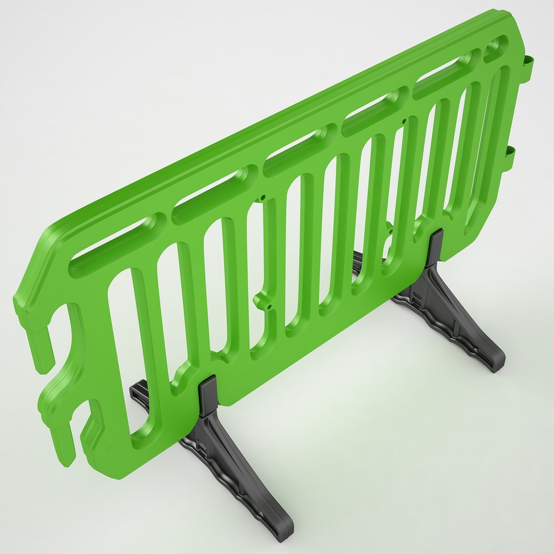 Plastic Crowd Control 3d Model