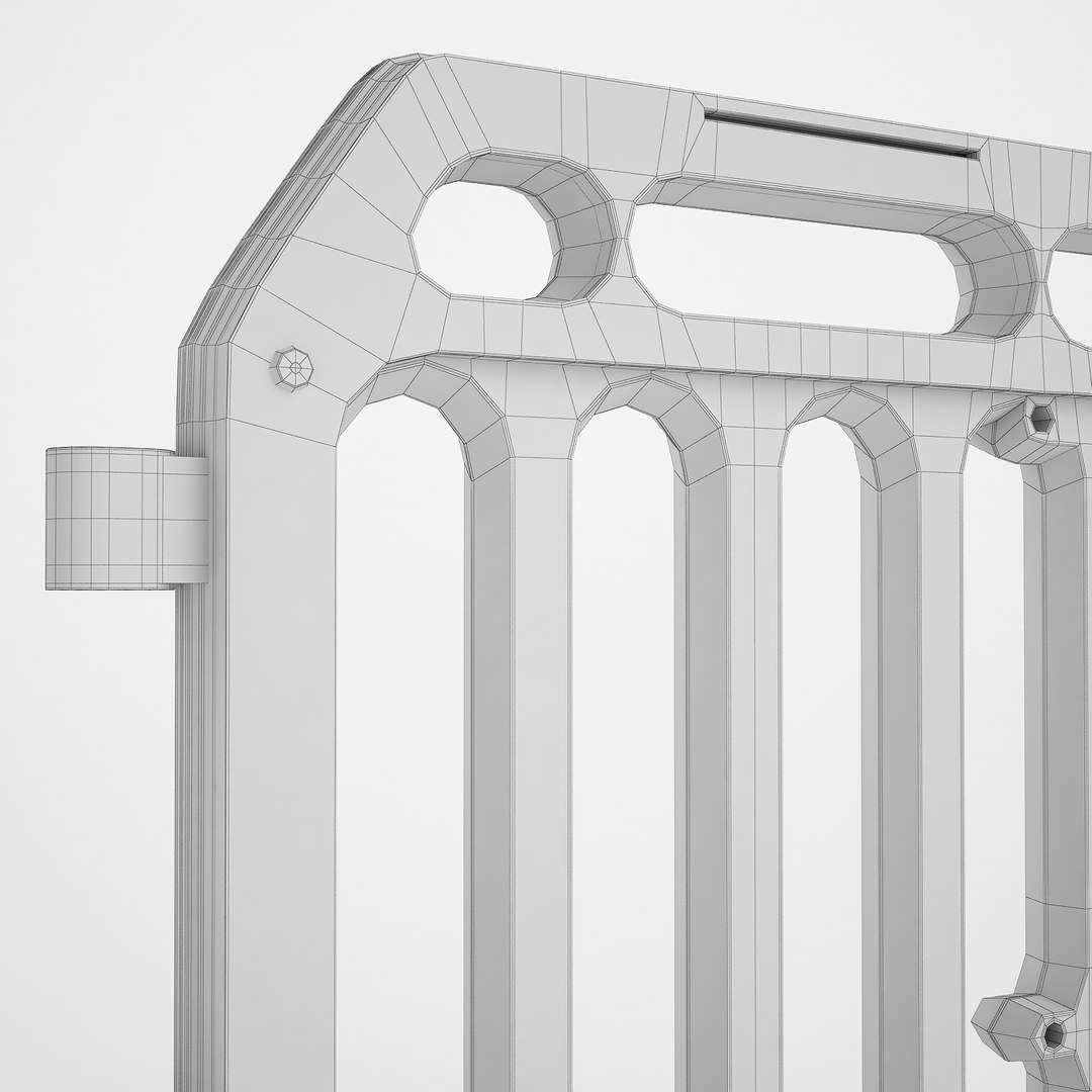 Plastic Crowd Control 3d Model