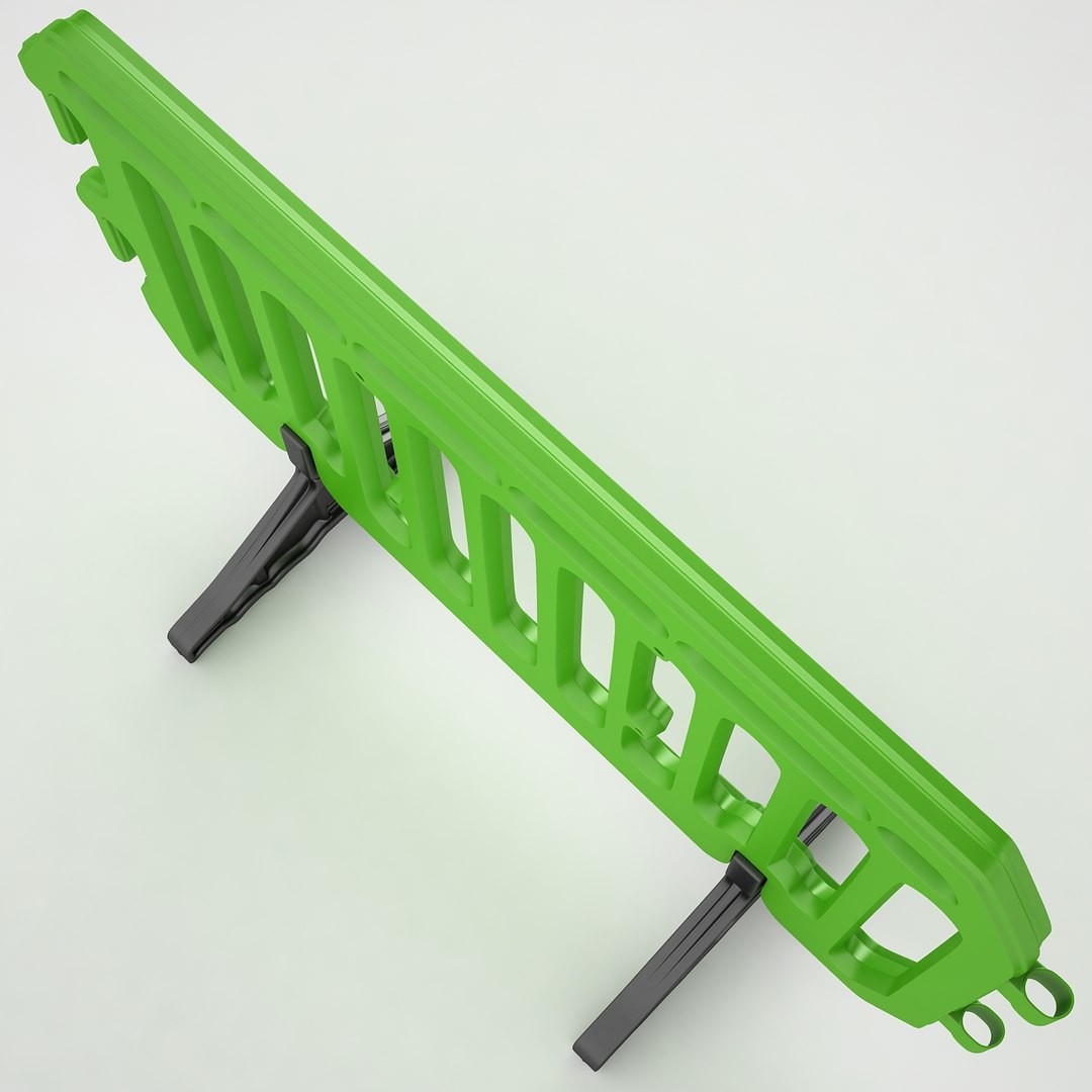 Plastic Crowd Control 3d Model