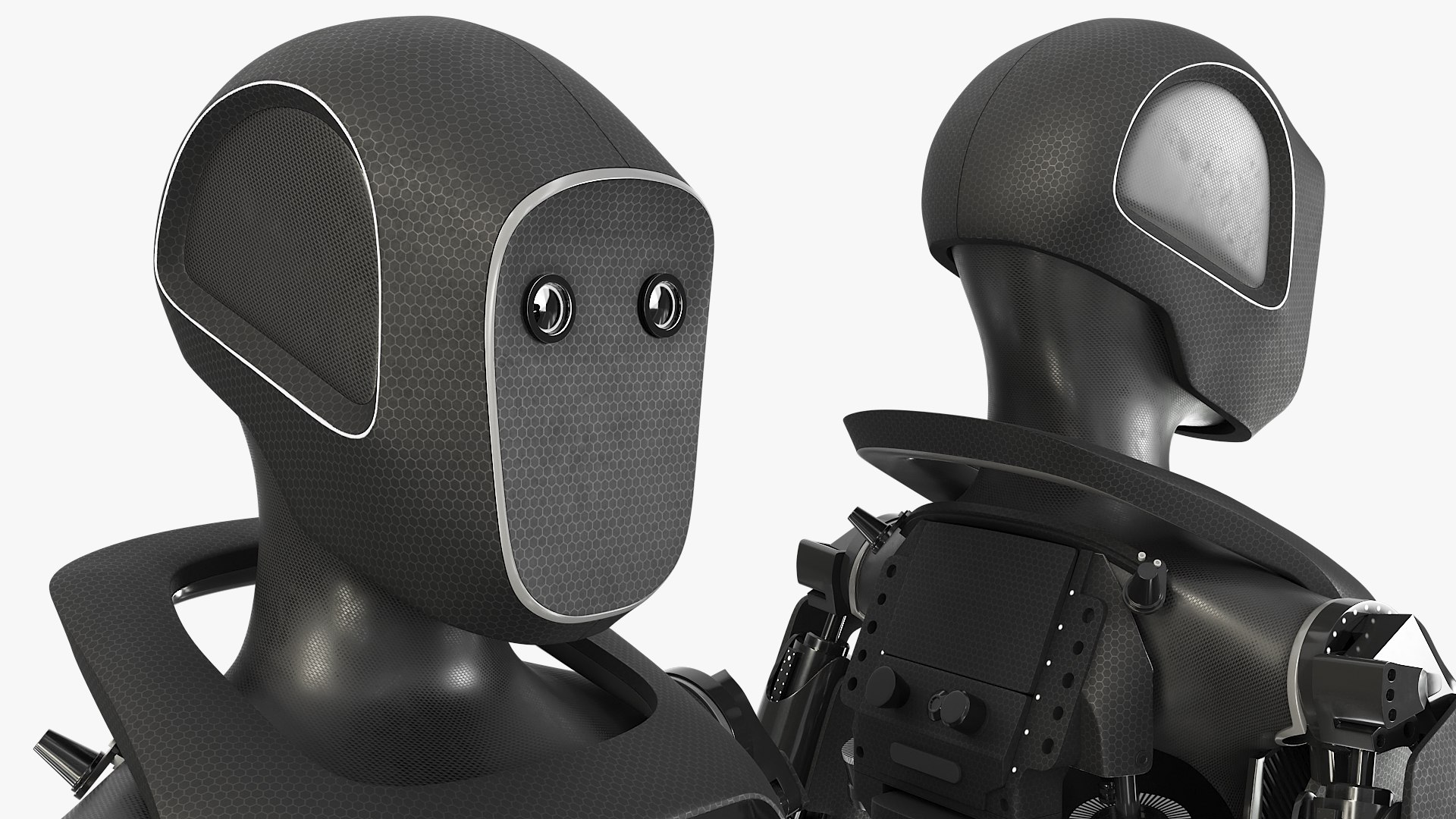 AI Humanoid Assistant Robot Black 3D Model - TurboSquid 2479657