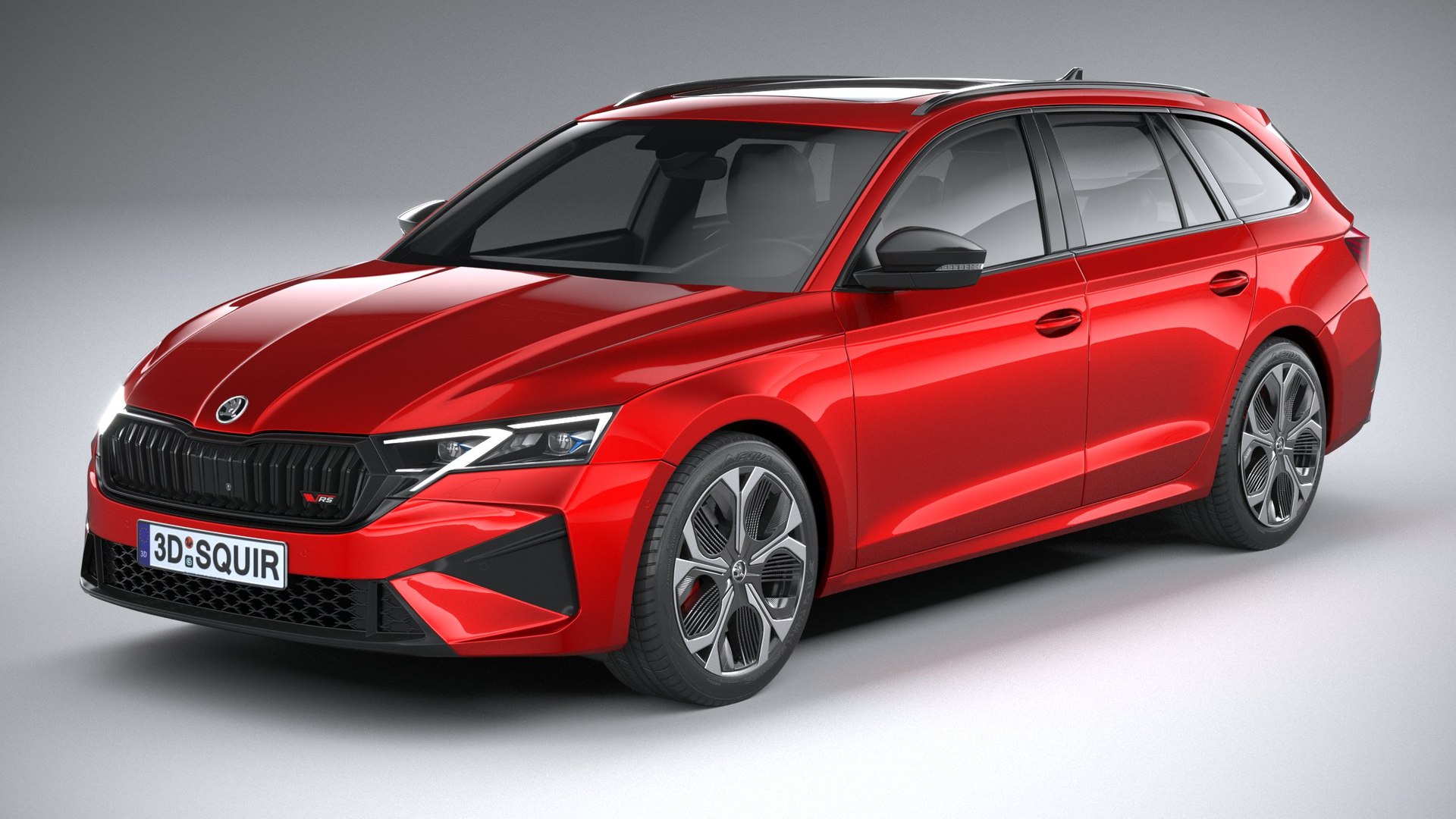 Skoda Octavia RS Combi 2025 3D Model - TurboSquid 2210775