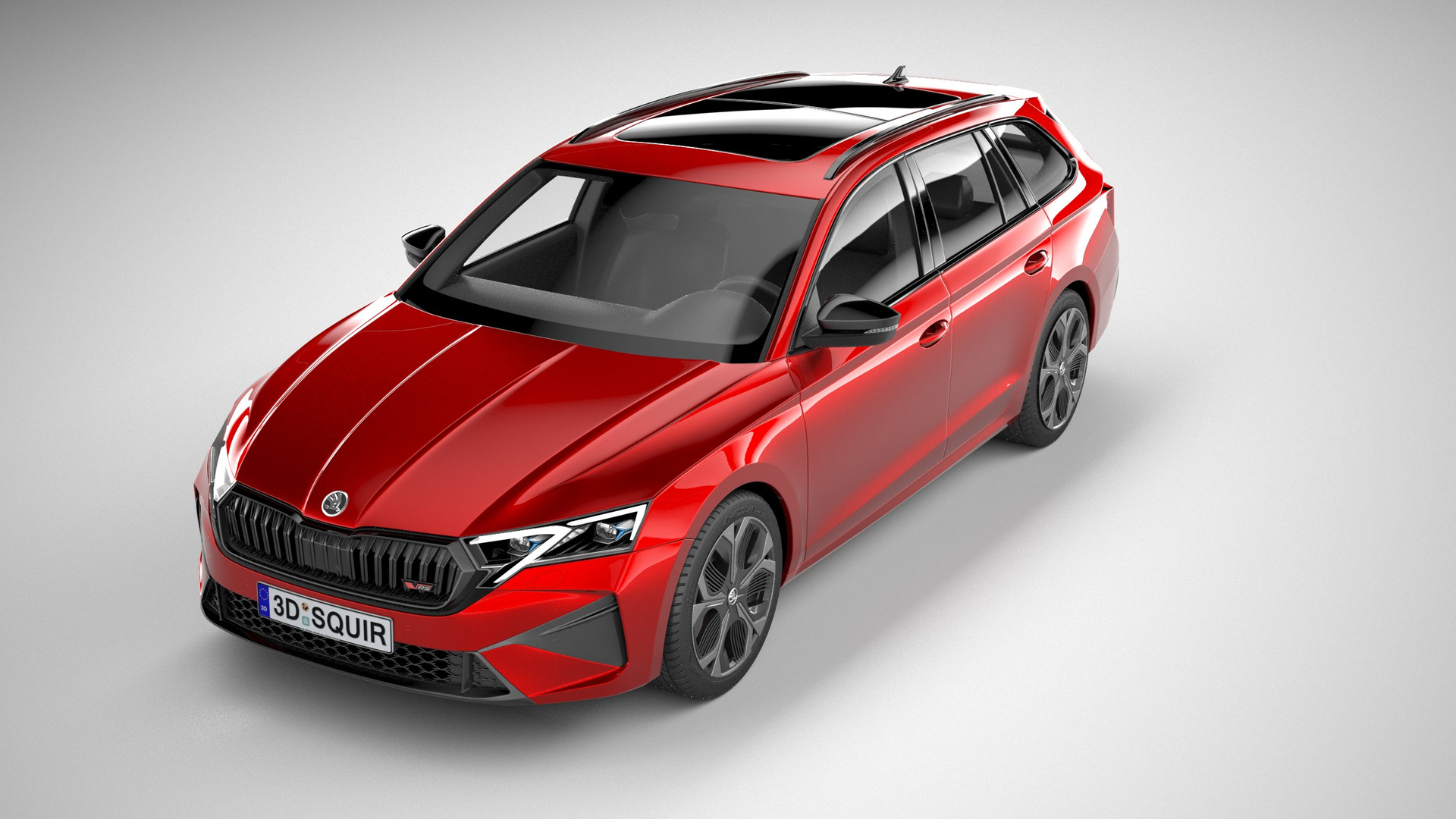 Skoda Octavia RS Combi 2025 3D Model - TurboSquid 2210775