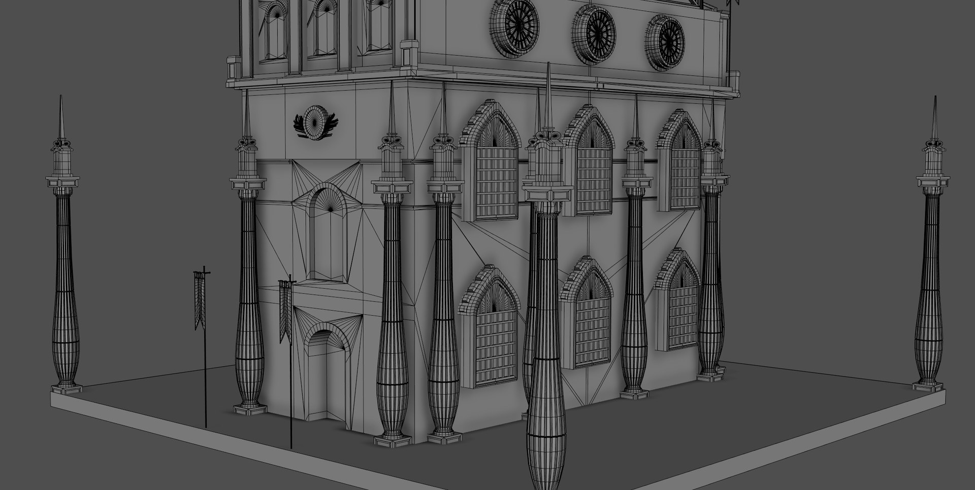 3D Fantasy Building Model - TurboSquid 2033172