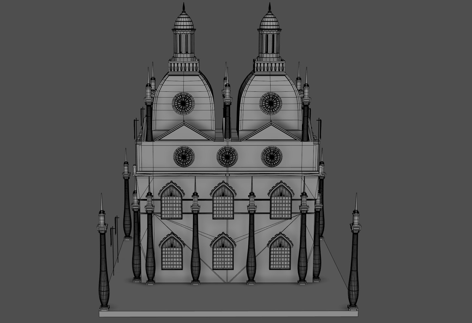 3D Fantasy Building Model - TurboSquid 2033172