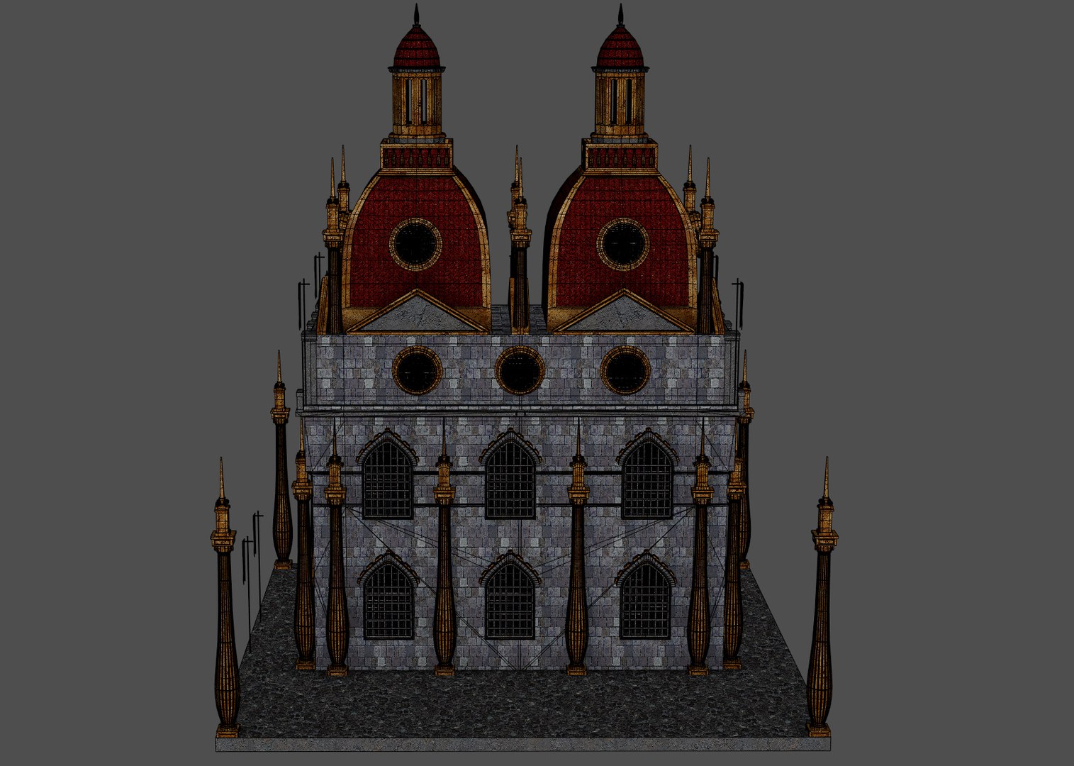 3D Fantasy Building Model - TurboSquid 2033172