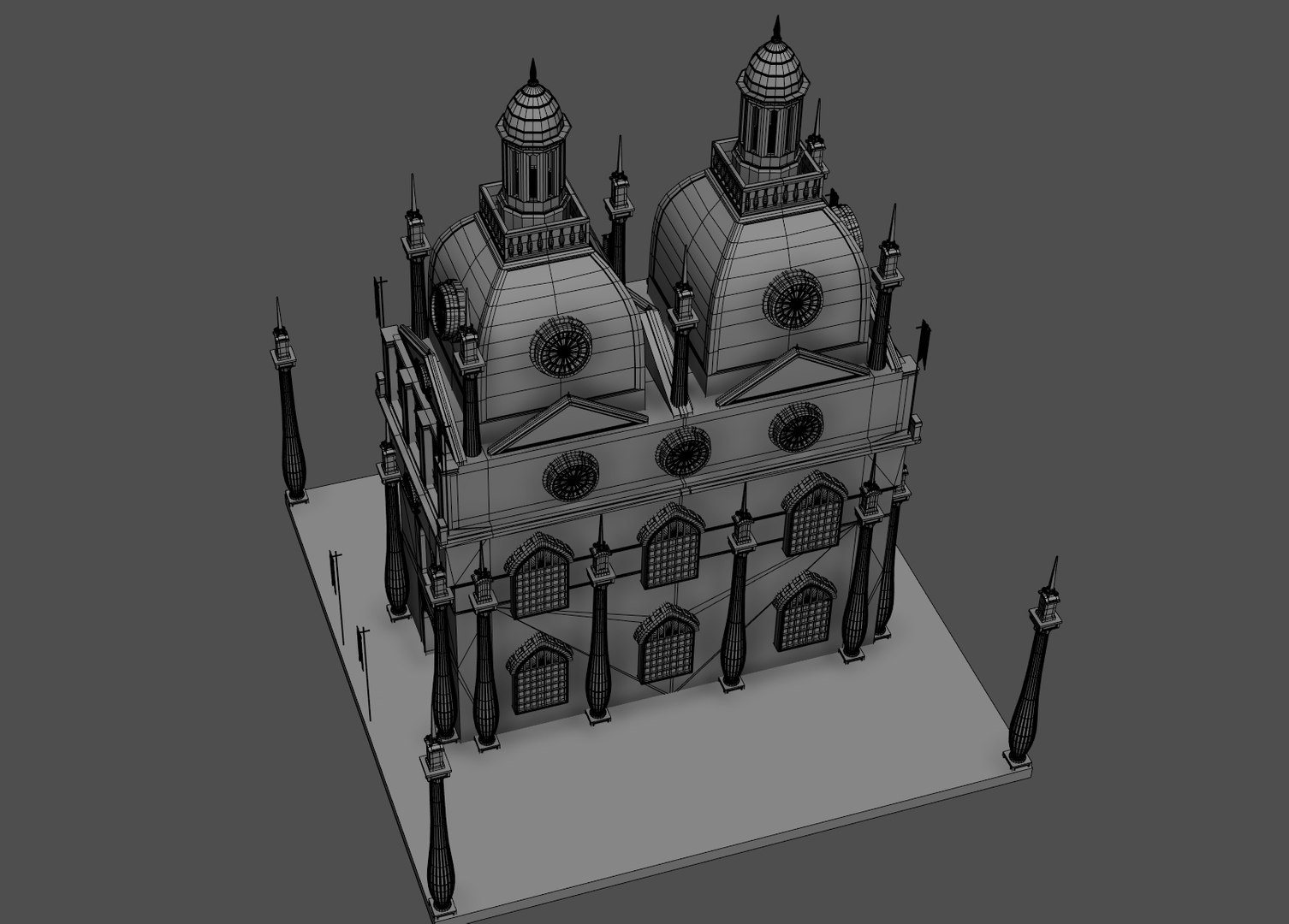 3D Fantasy Building Model - TurboSquid 2033172