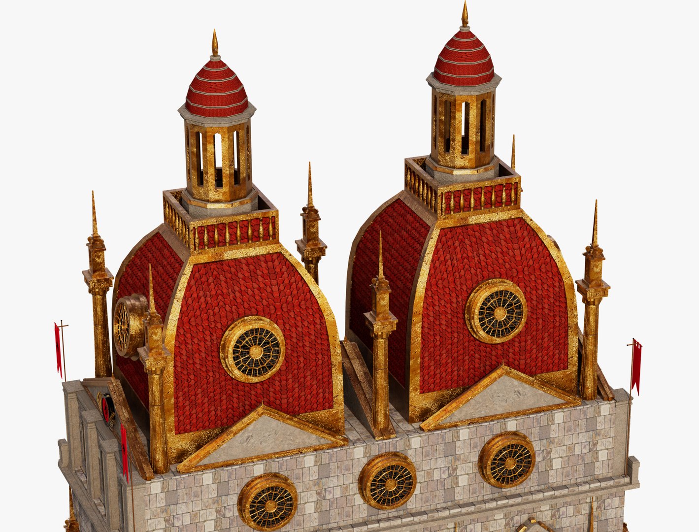 3D Fantasy Building Model - TurboSquid 2033172