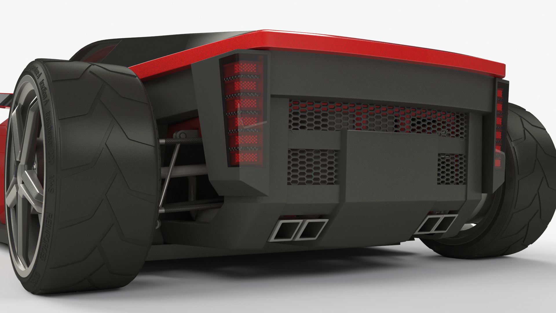 red car 3d model