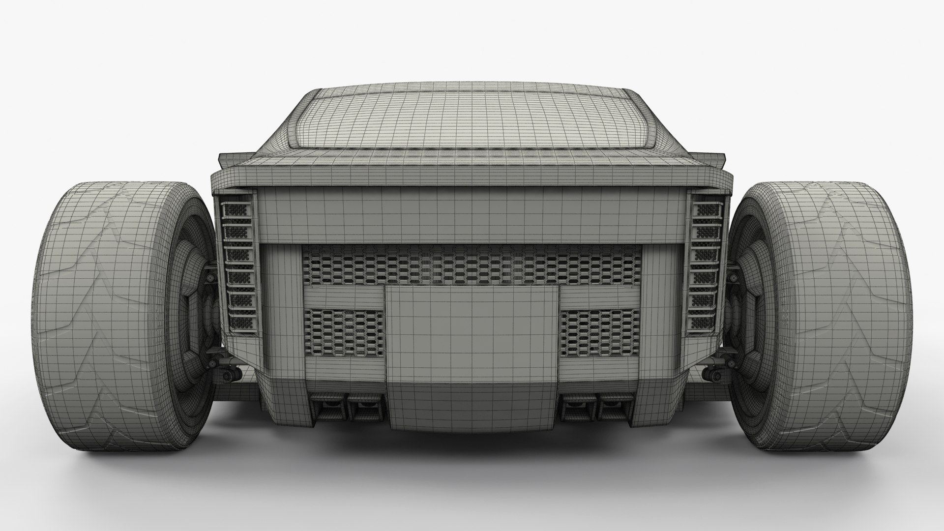 red car 3d model