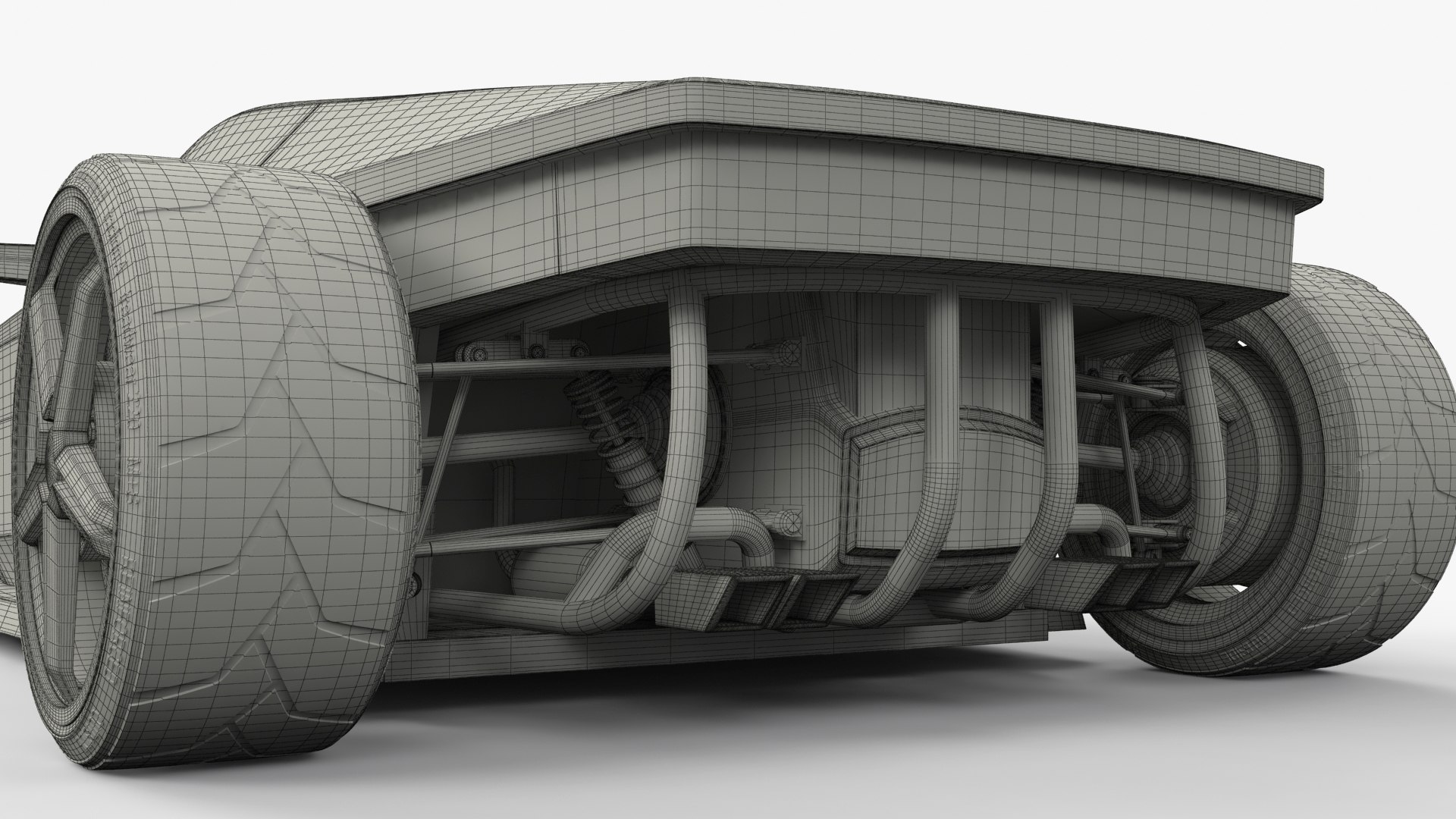 red car 3d model