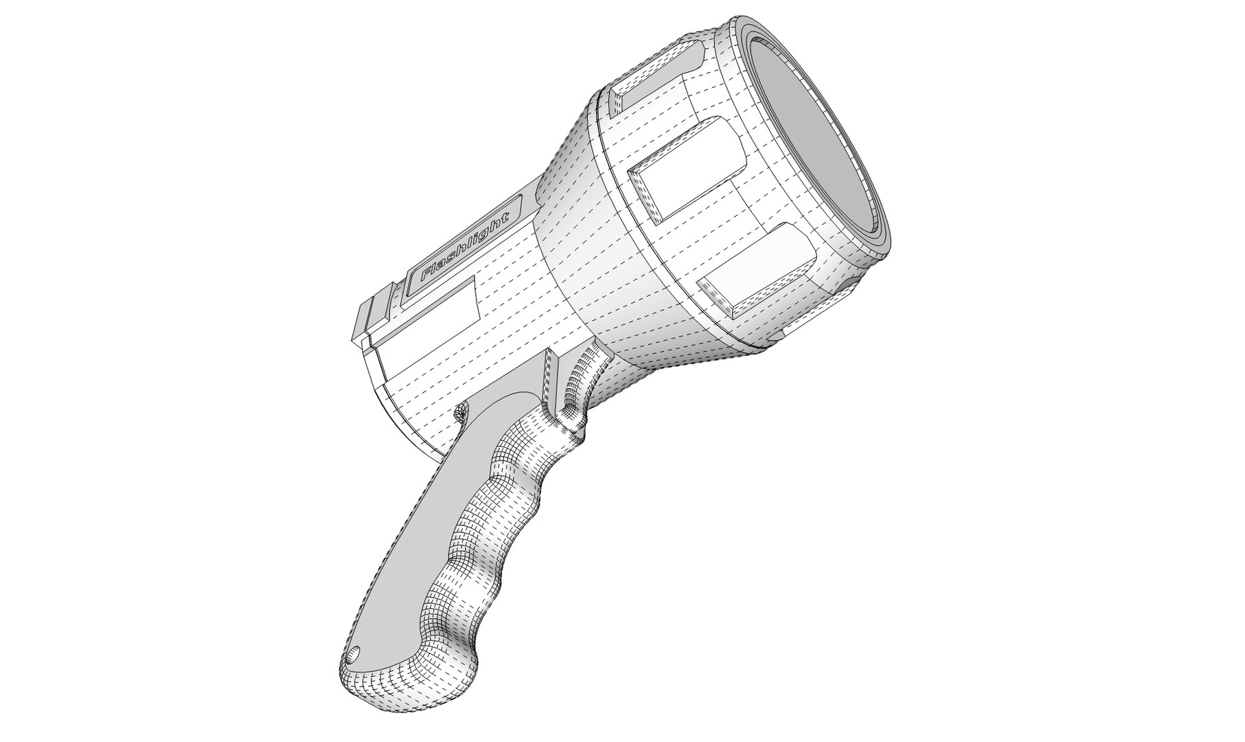 Flashlight 3D Model - TurboSquid 2117296