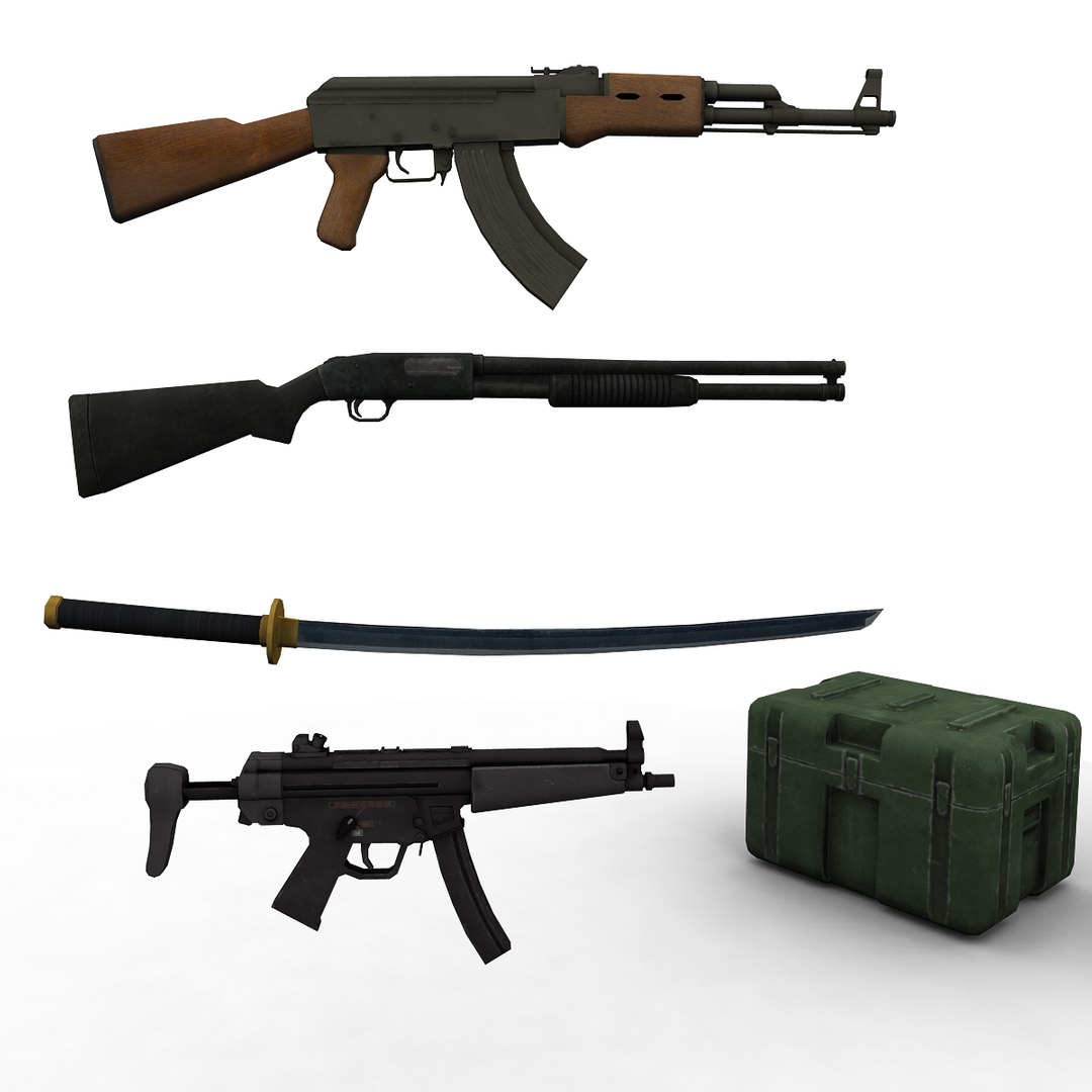 Weapon Rifle Machine Gun Max