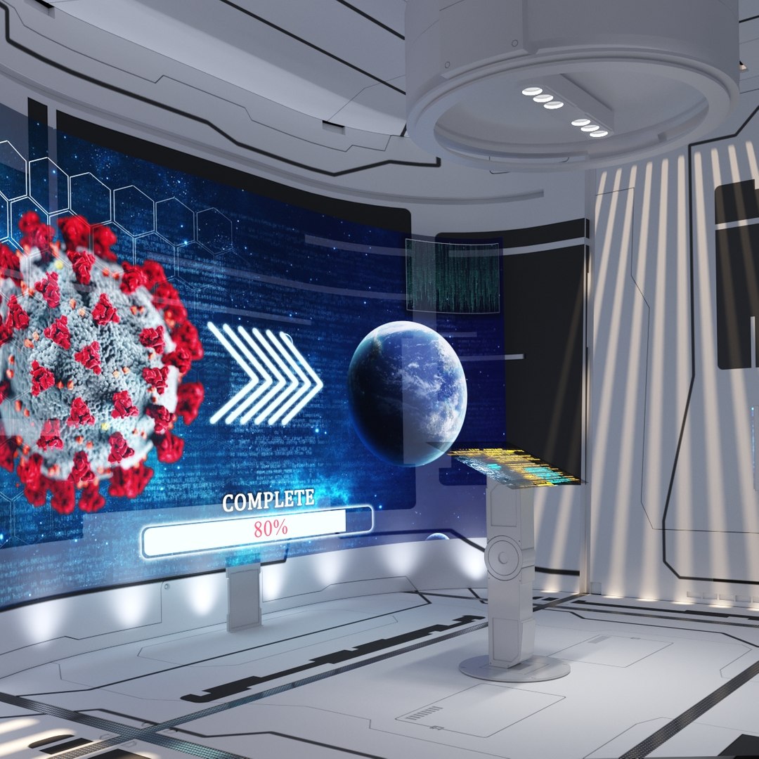 3D Science Scene - TurboSquid 1540752