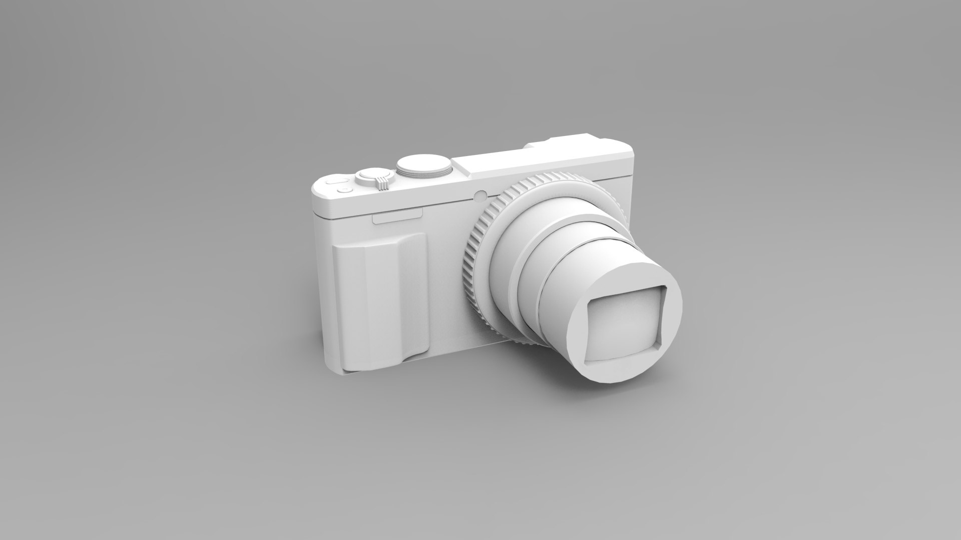 3d Model Camera Panasonic Tz70