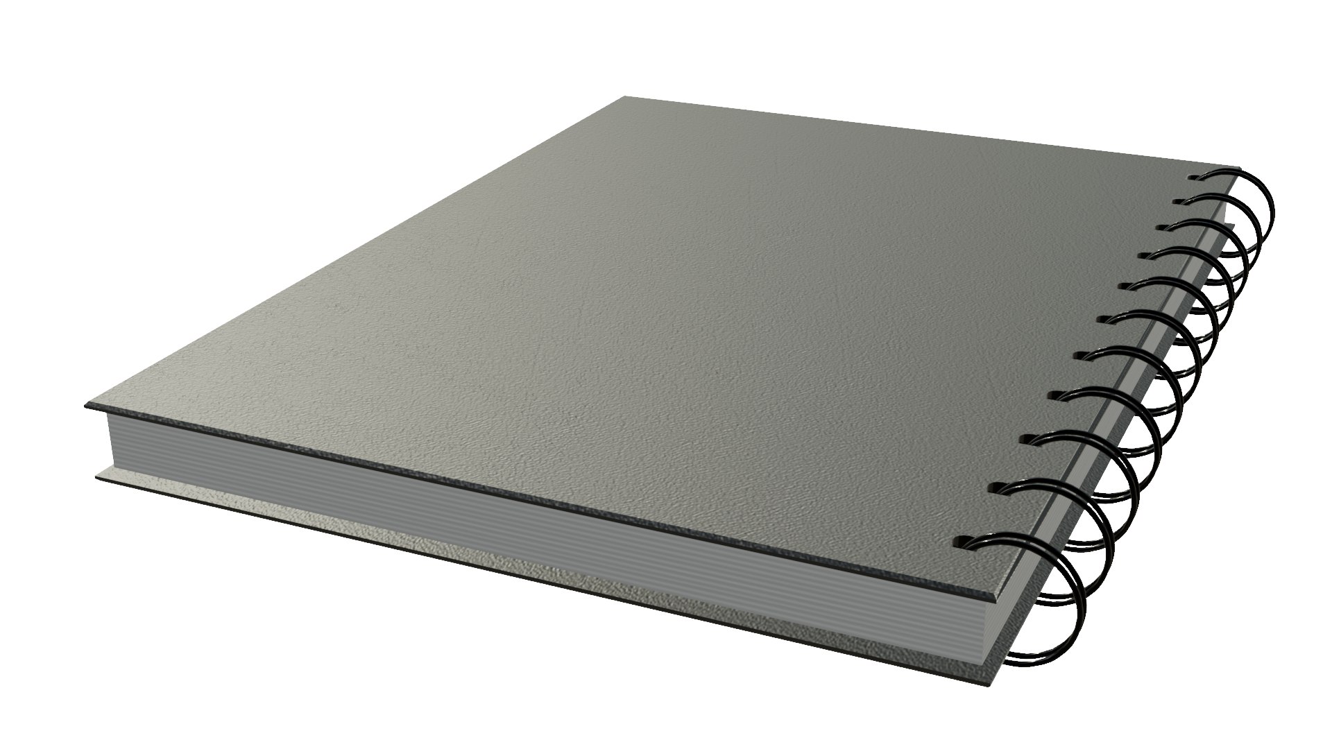 3D Spiral Notebook model - TurboSquid 1902408