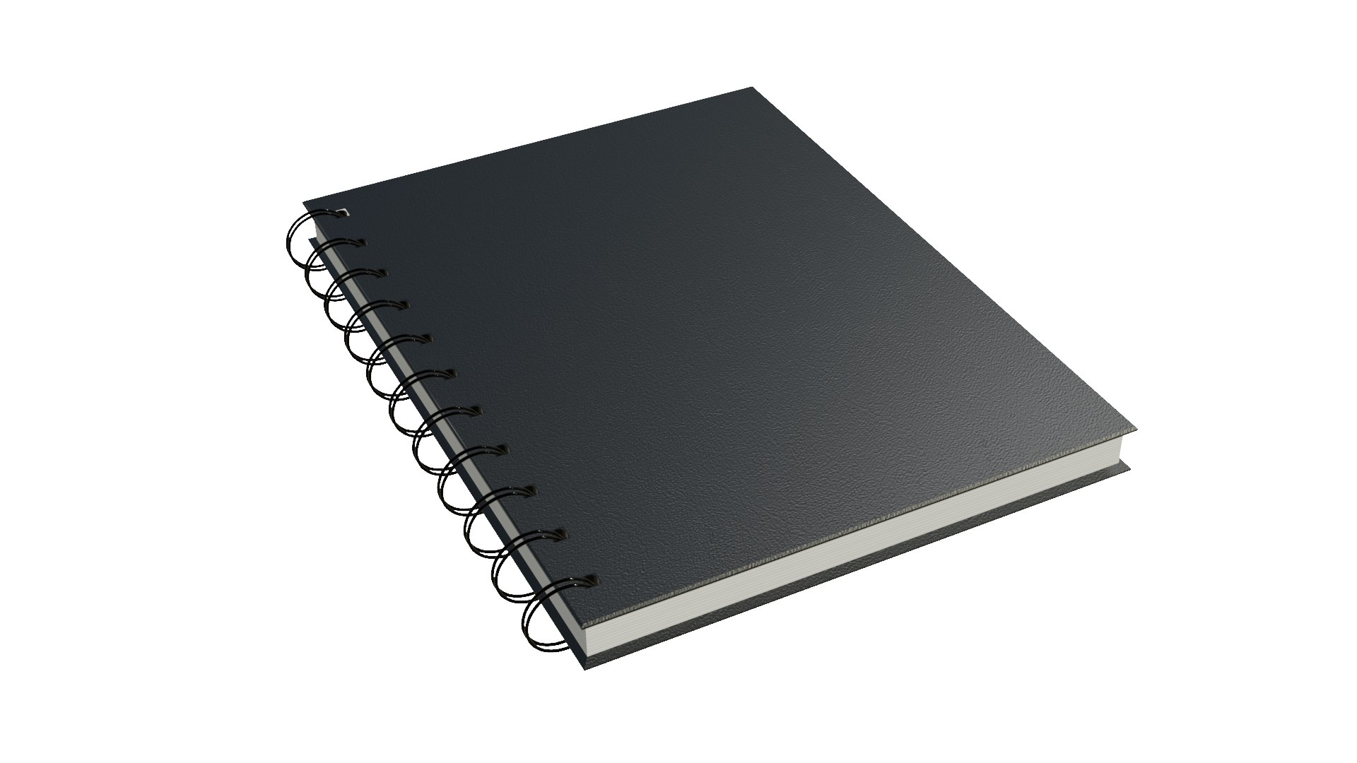 3D Spiral Notebook model - TurboSquid 1902408